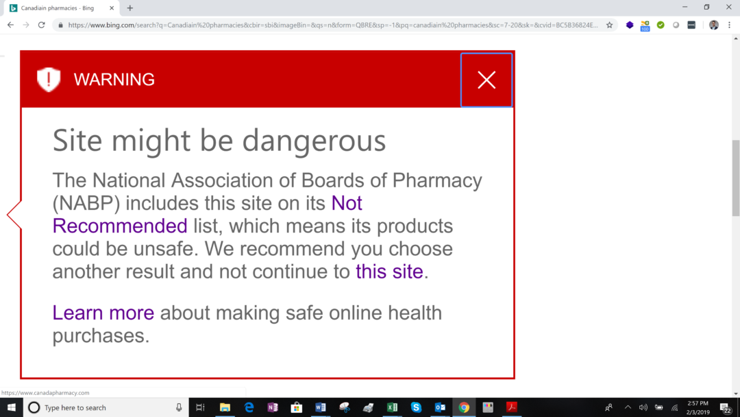 Bing is Promoting Dangerous Online Pharmacies, Says New Study ...